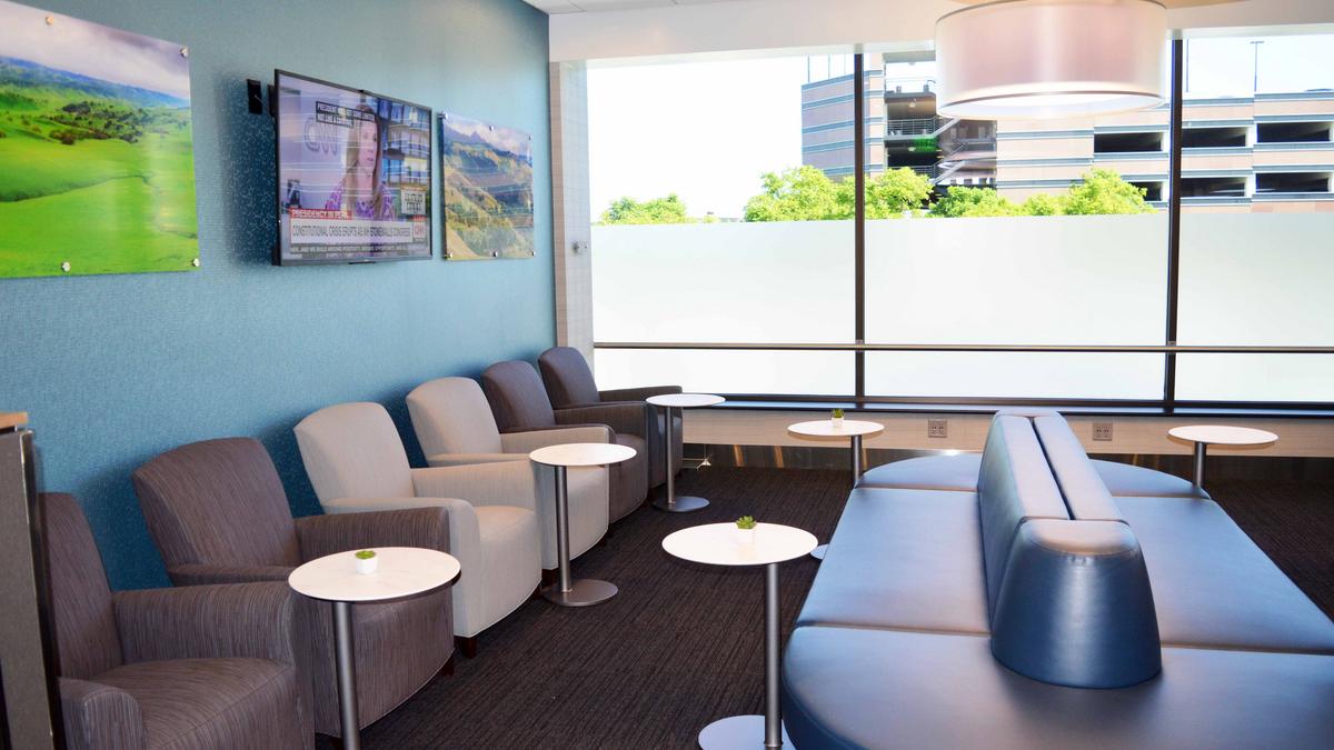 Here's your first look at the second airport lounge at San Jose ...