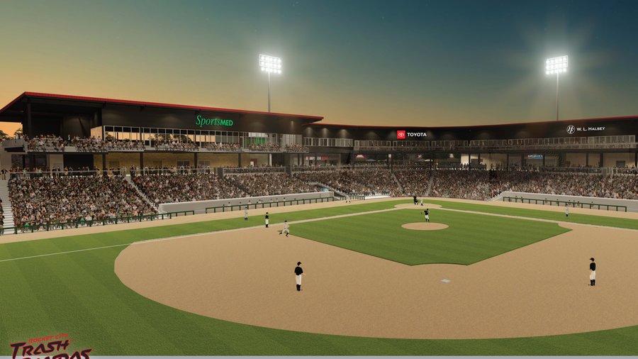 Toyota secures naming rights to the Rocket City Trash Pandas stadium in ...