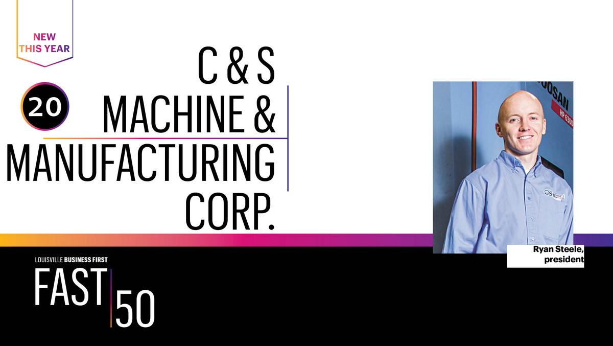 Fast 50: C & S Machine & Manufacturing Corp. - Louisville Business First
