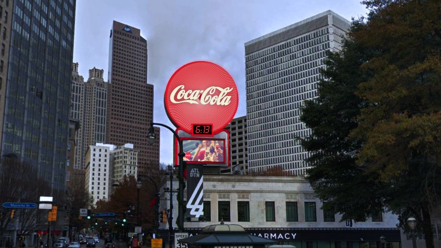 Coca-Cola to refresh its iconic sign at downtown Atlanta's Five Points ...