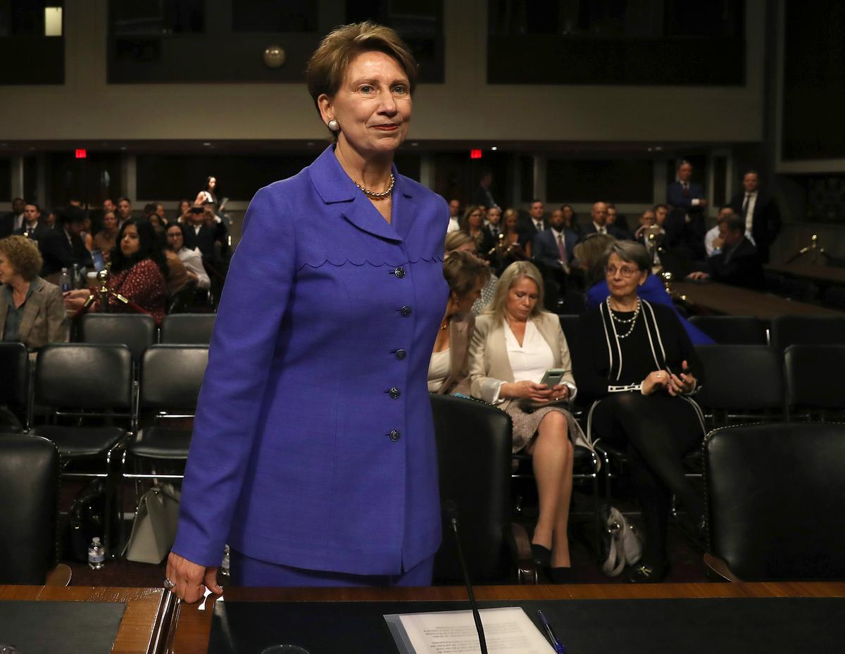 Senate OKs Barbara Barrett as fourth female Air Force secretary ...