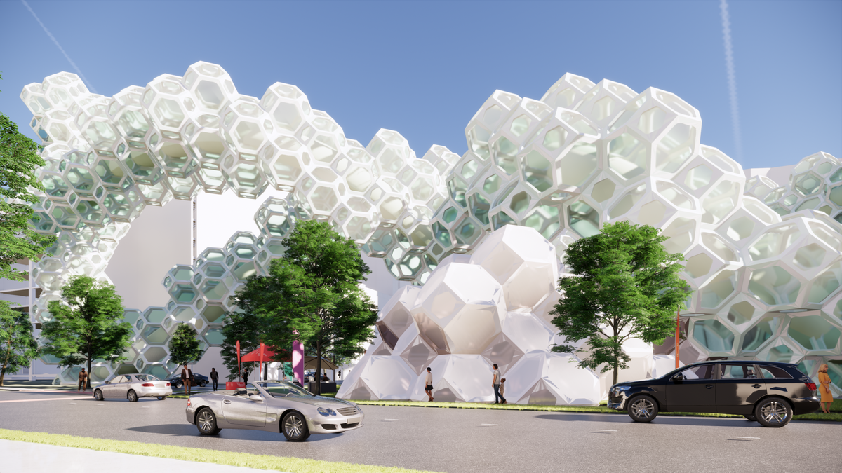 Cooper Carry creates futuristic hospitality concept (Renderings ...