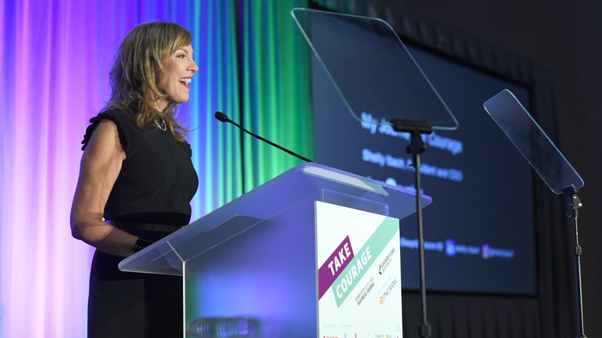 Courage took center stage at MSPBJ Leadercast Women's event featuring ...