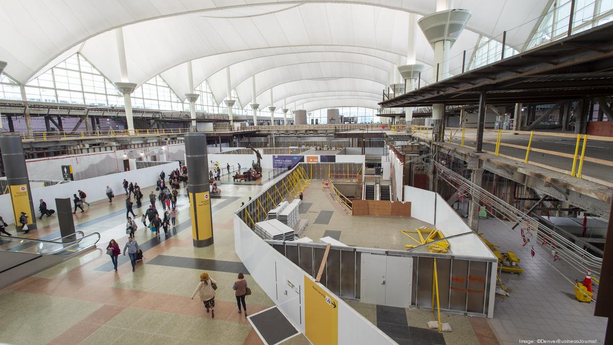 Peek inside the construction areas of DIA's Great Hall project (Photos ...