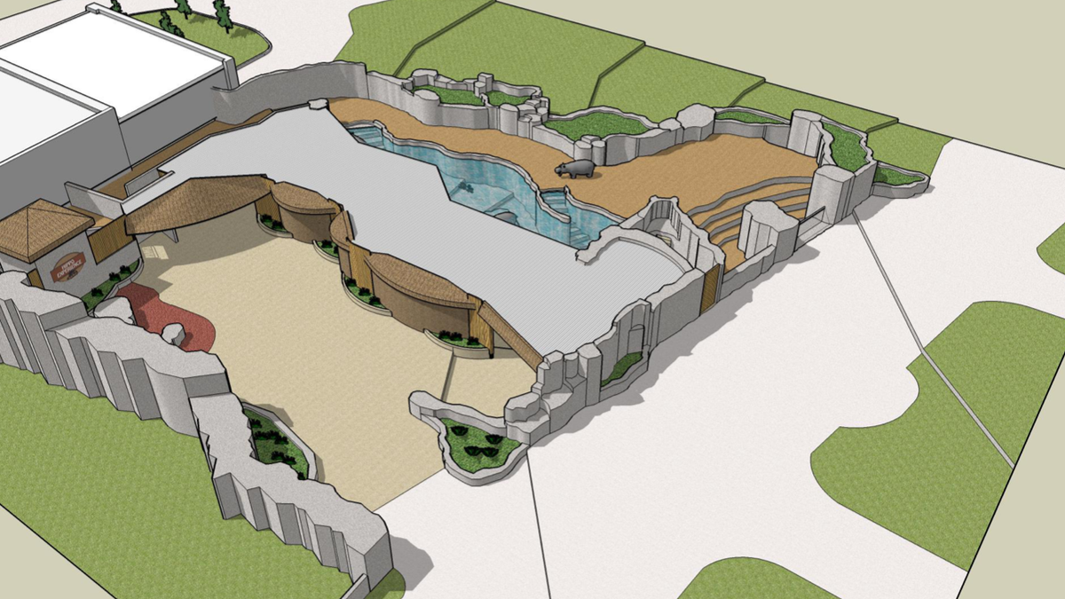 Milwaukee County Zoo expects new hippo exhibit to open in June 2020 ...