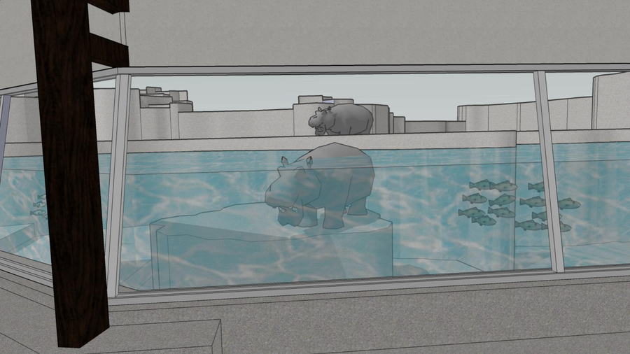 Milwaukee County Zoo expects new hippo exhibit to open in June 2020 ...