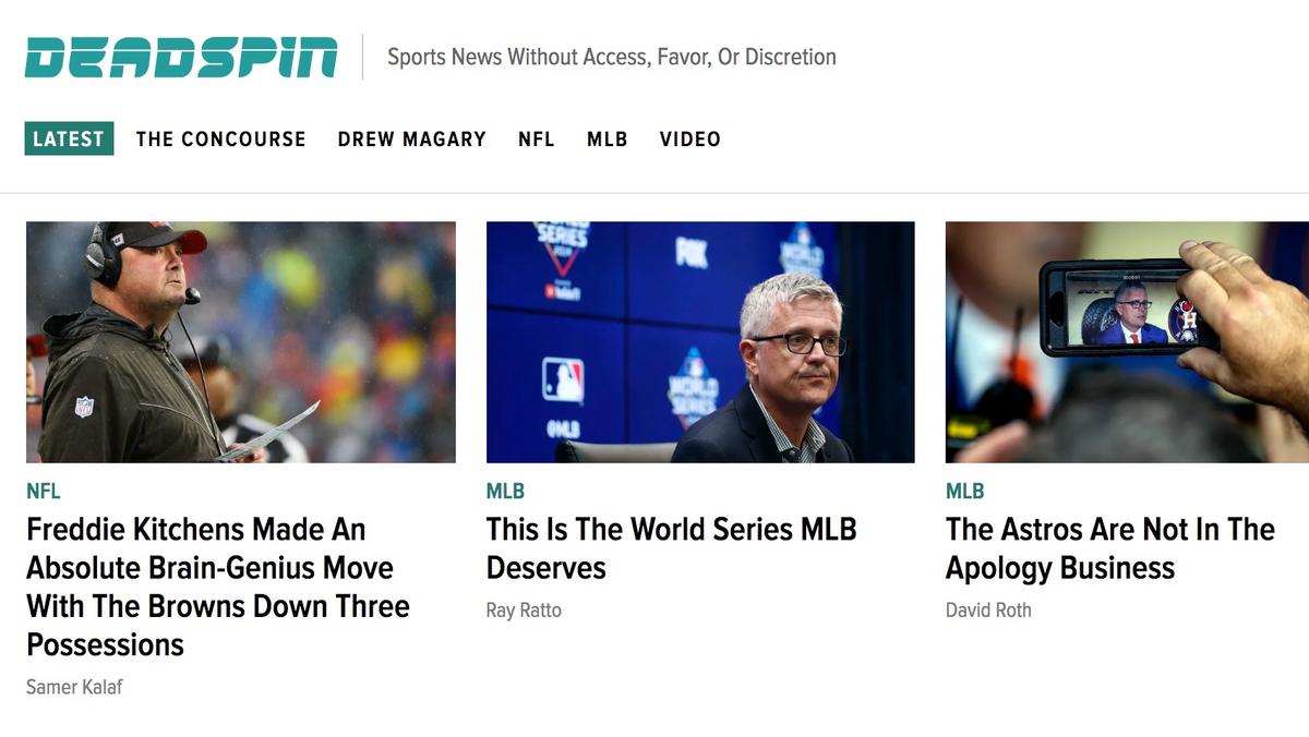 Deadspin editor fired amid pushback over ‘stick to sports’ memo - New ...