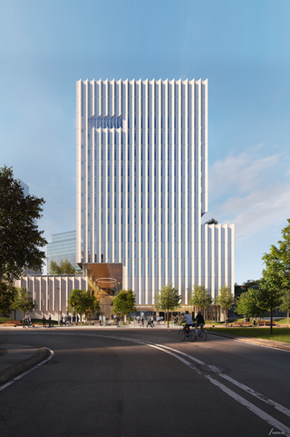 Long-awaited Volpe Center breaks ground in Cambridge - Boston Business ...