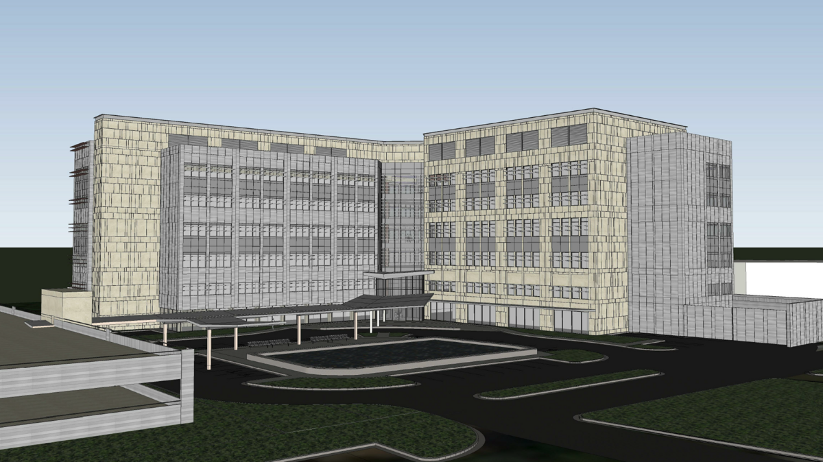 Plans advance the Hammes Company's 7-story medical building outside ...