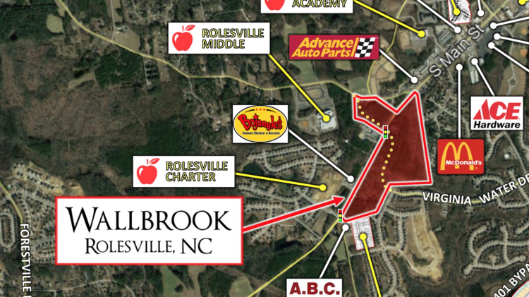 Publix grocery store to anchor big Rolesville development - Triangle ...