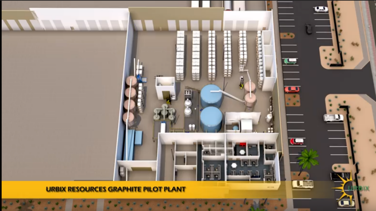 Urbix Resources opening first Arizona graphite purification plant ...