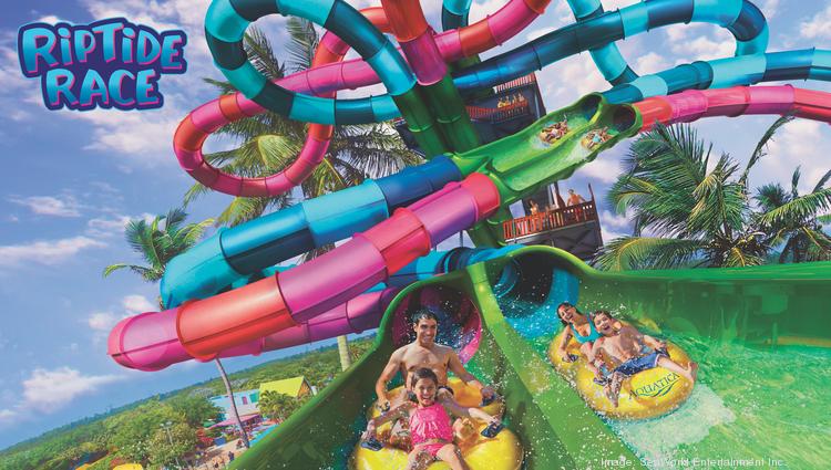 SeaWorld's Aquatica adds new dueling water slide attraction in Florida ...