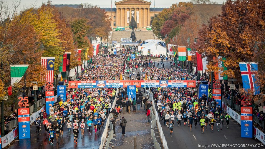 Philadelphia Marathon and the people who are running it - Philadelphia ...