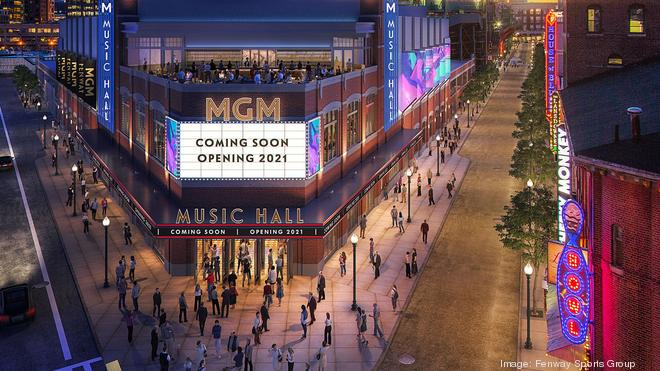 See renderings of MGM Music Hall at Fenway - Boston Business Journal