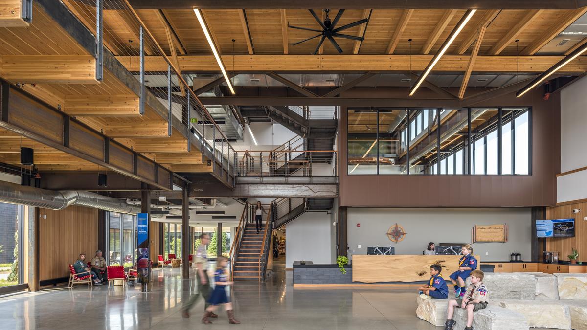 Cool Offices: Scouting headquarters at Fort Snelling is creative mix of ...