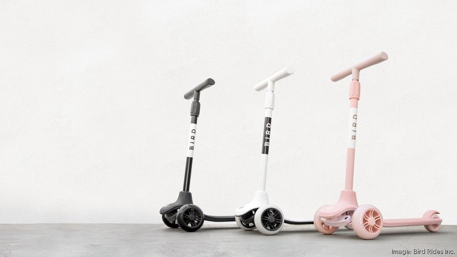 Bird launches helmet selfies, Birdie scooters for kids - L.A. Business ...