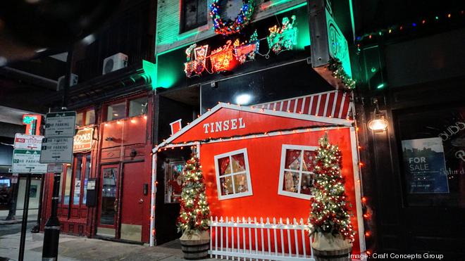 Tinsel, Philadelphia holiday pop-up bar, opens after delay ...