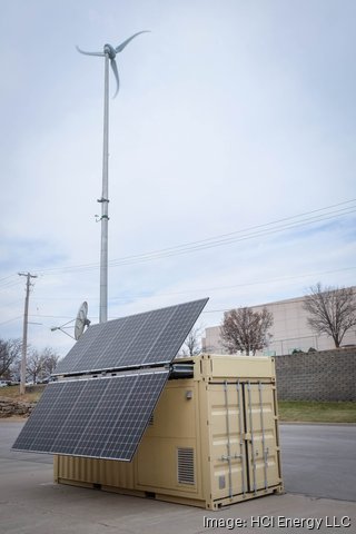 HCI Energy packs portable power into shipping containers - Kansas City ...