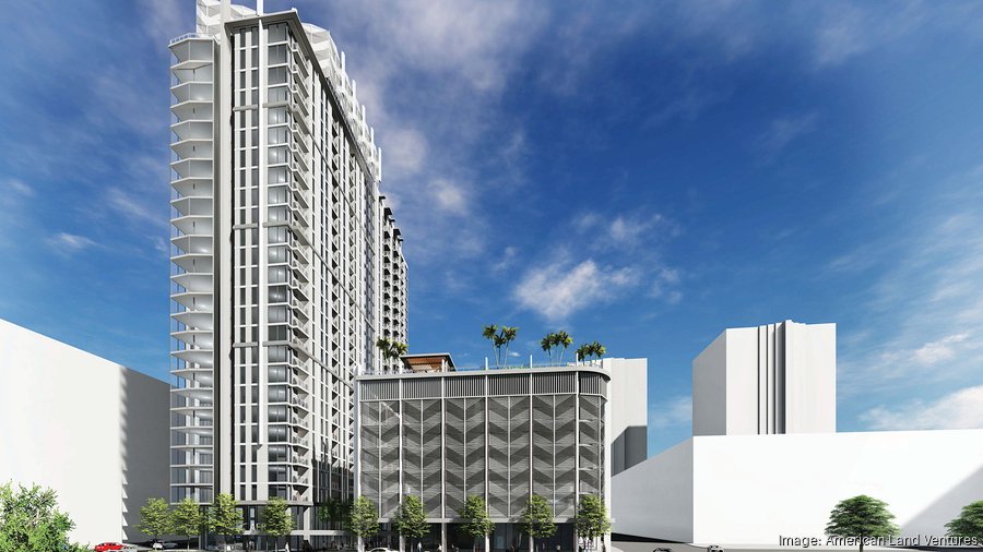 AER tower near Straz in downtown Tampa lands construction loan - Tampa ...
