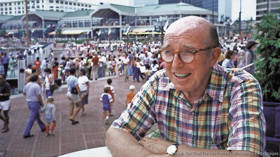 Village of Cross Keys dedicates gatehouse to late developer Jim Rouse ...