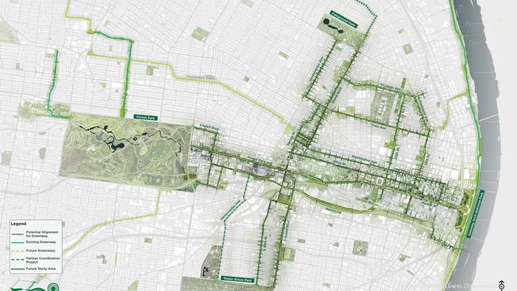 Study touts economic returns of planned trail system, the Brickline ...