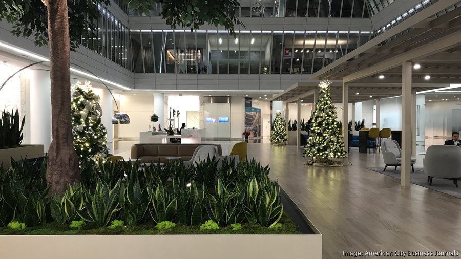 The Warner lobby