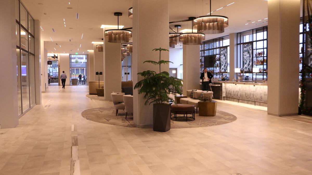 A look inside the new Portland Hyatt (NYSE: H) hotel at the Oregon ...