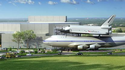 Space Center Houston to open Independence Plaza with space shuttle ...