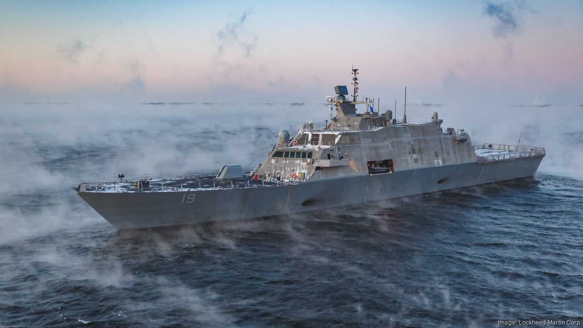 Lockheed nears delivery of LCS 19, the future USS St. Louis ...
