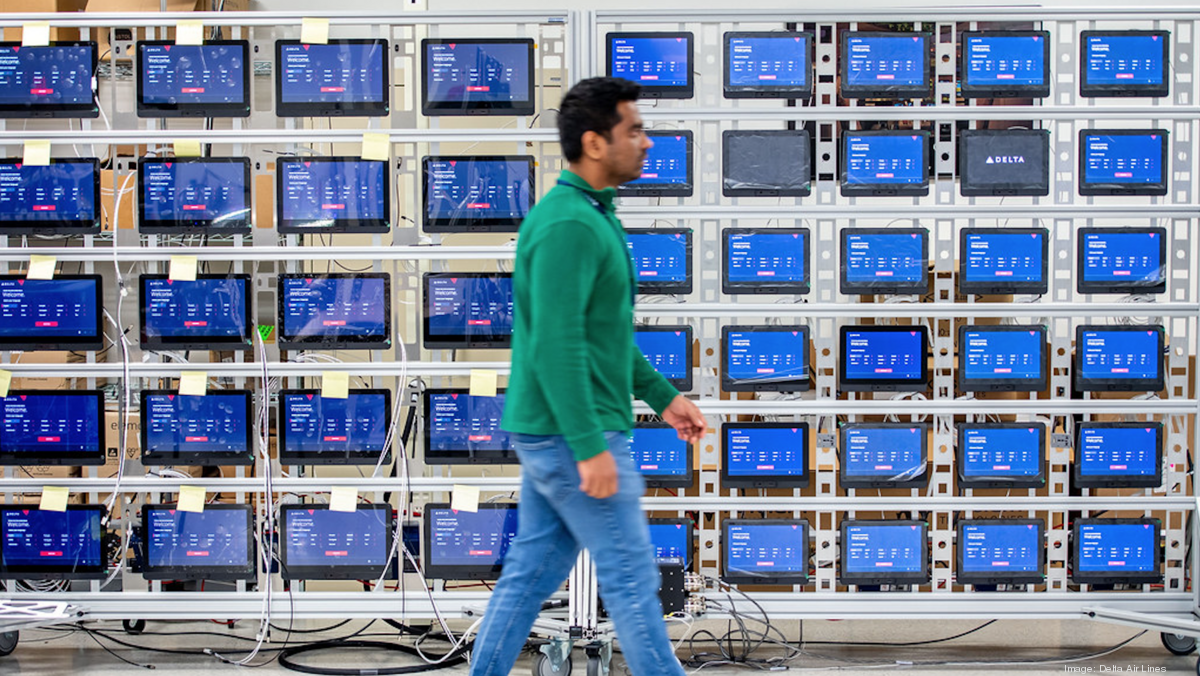 Delta Air Lines unveils 'binge button,' 'Parallel Reality' at CES tech ...