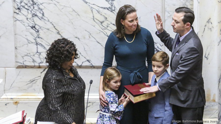 Baltimore's Bill Ferguson officially takes over as Maryland Senate ...