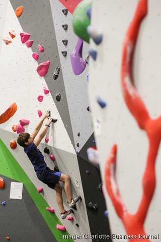 Inner Peaks opens climbing gym in Matthews - Charlotte Business Journal