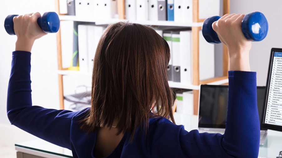 8 mini-exercises you can do at work - Denver Business Journal