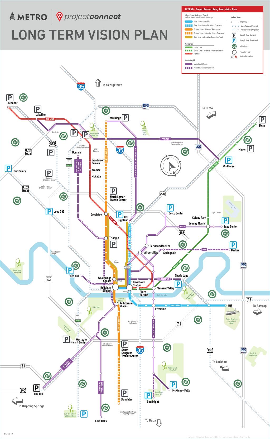Huge transit plans unveiled for Austin; Now it's time to choose ...