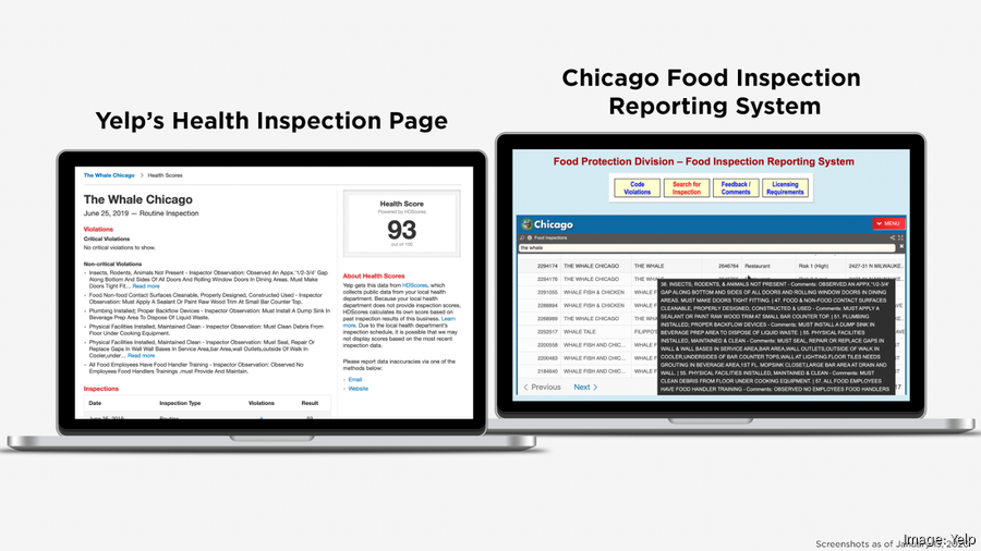 Yelp rolling out restaurant hygiene alerts in Chicago and L.A. - L.A ...