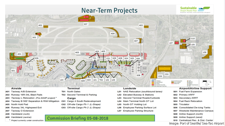 Sea-Tac Airport's $2.3B expansion plan faces headwinds - Puget Sound ...
