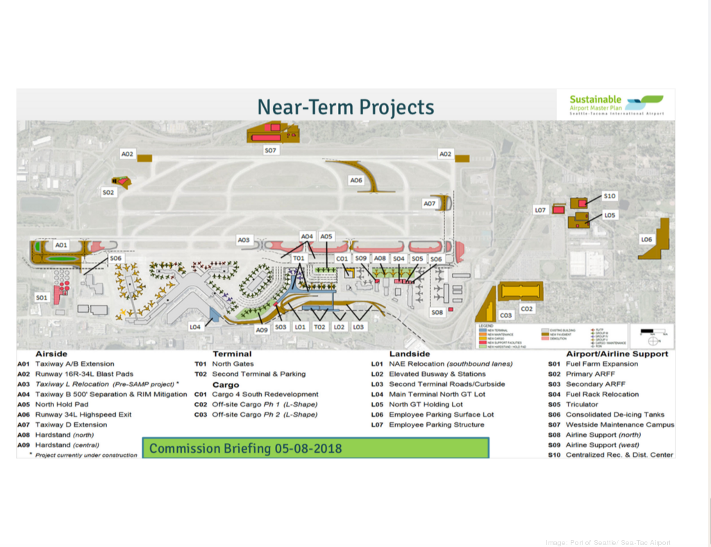 Sea Tac Airport Blueprints
