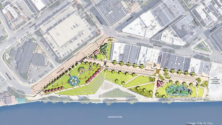 Proposed Troy waterfront projects include Riverfront Park redesign and ...