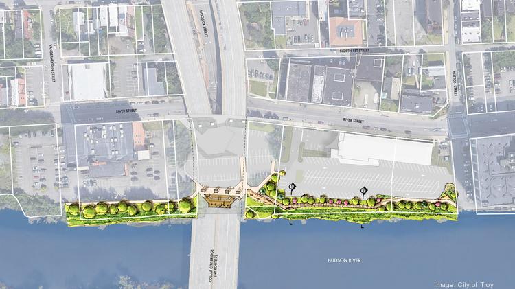 Proposed Troy waterfront projects include Riverfront Park redesign and ...