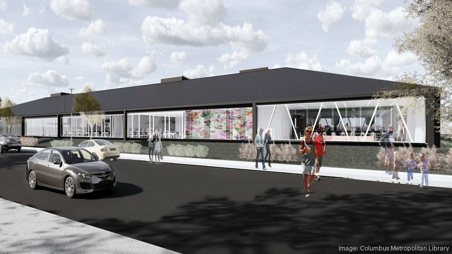Hilltop library expansion starts soon (rendering) - Columbus Business First