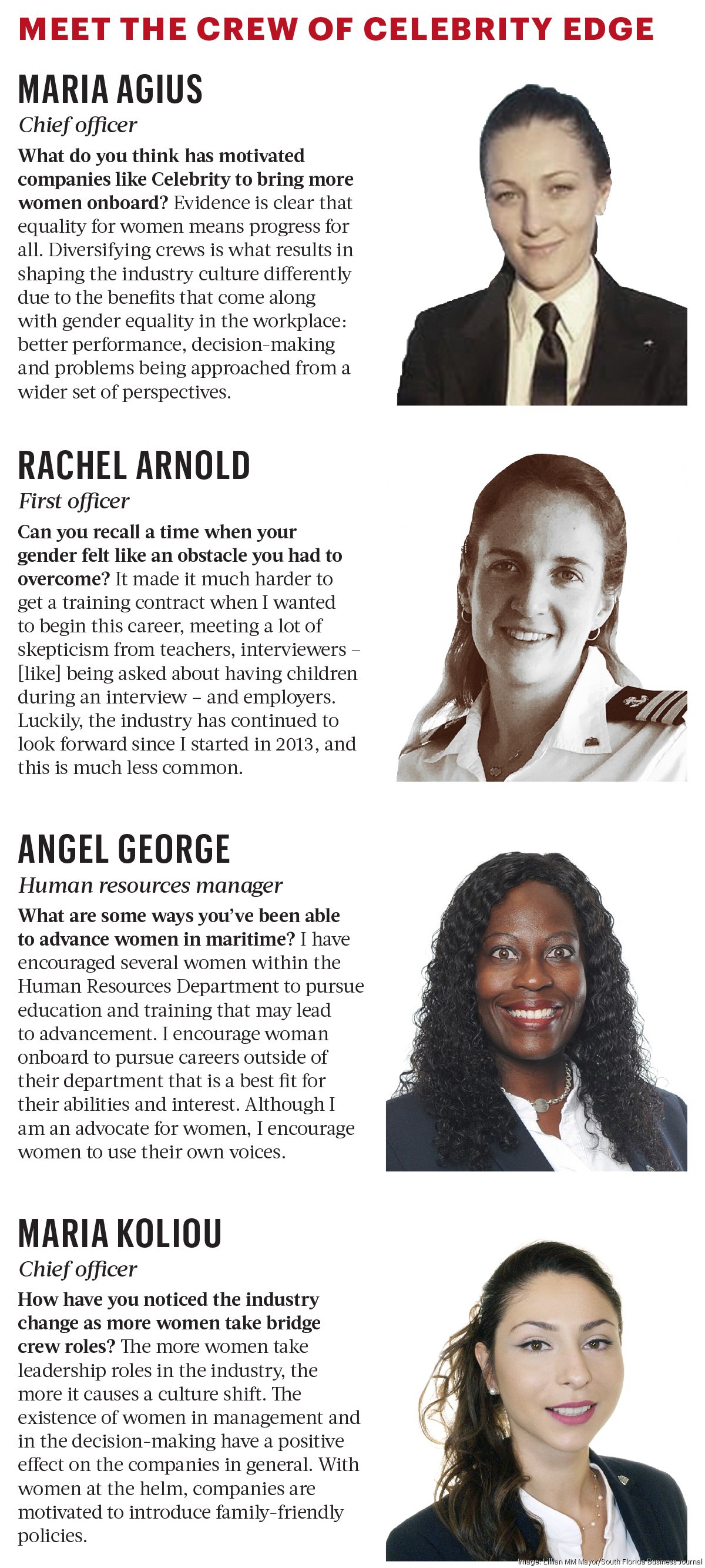Cover Story: Celebrity Cruises sails into history - South Florida ...