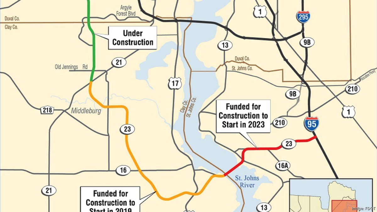 FDOT: First Coast Expressway to progress extensively through Clay in ...