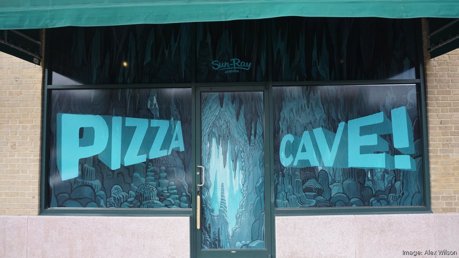 Sun-Ray Cinema's newest project, Pizza Cave!, debuted earlier this week ...