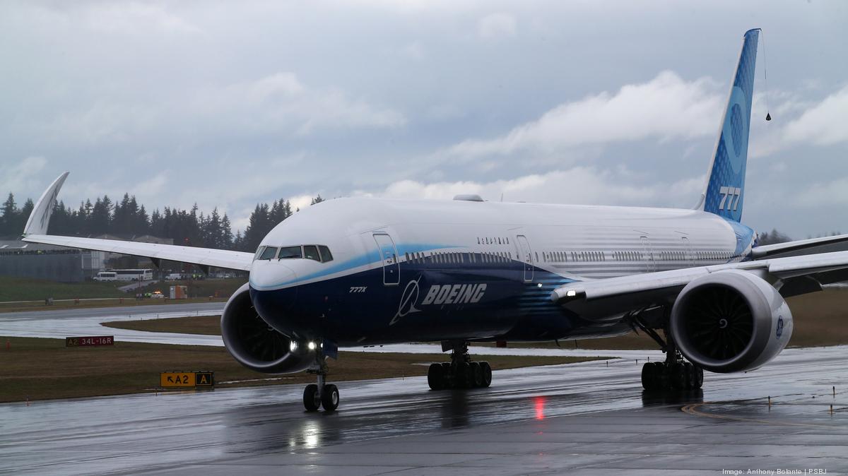Boeing 777X maiden test flight delayed by weather - Puget Sound ...