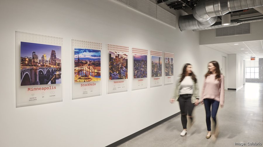 Cool Offices: Calabrio's new North Loop headquarters delivers on ...