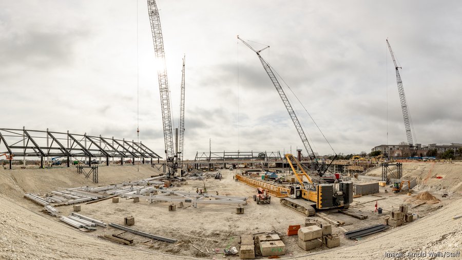 Aggressive construction schedule brings Q2 Stadium to life in time for ...