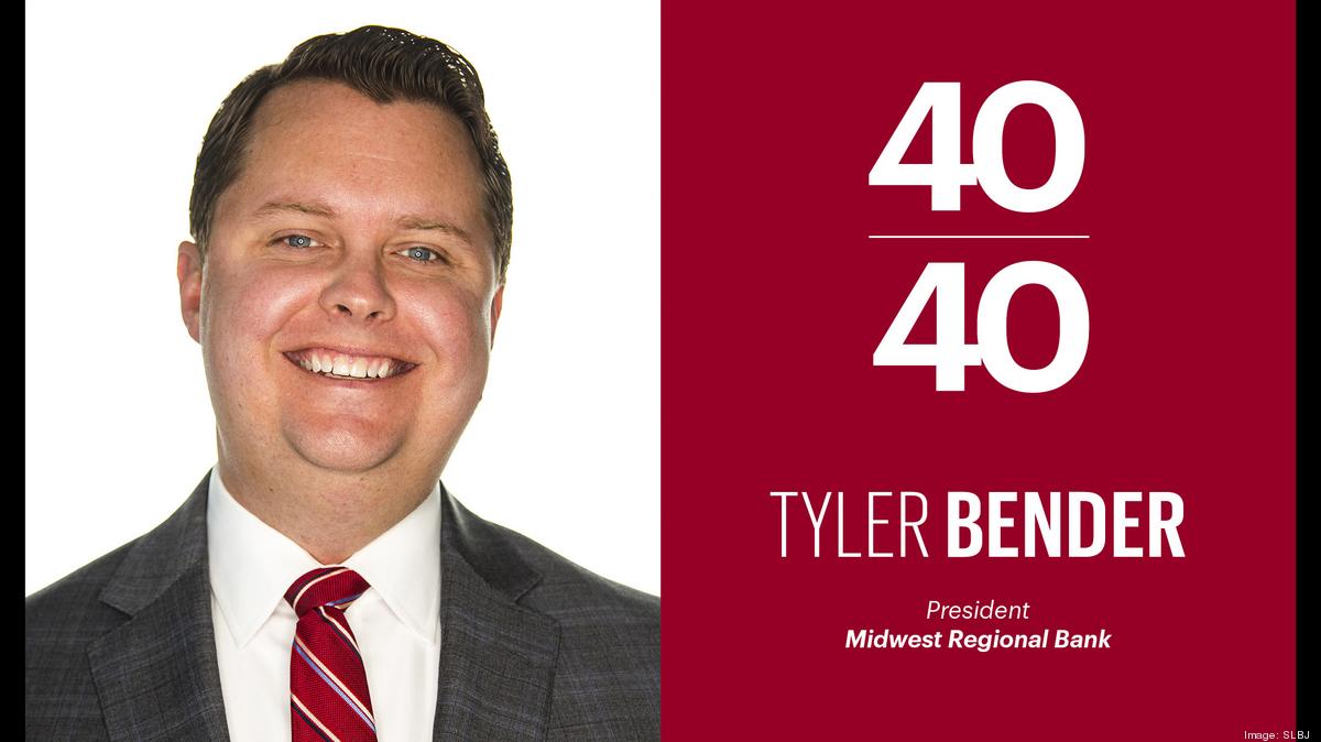 40 Under 40 2020: Tyler Bender, Midwest Regional Bank - St. Louis ...