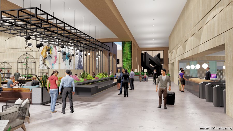 M&T offers a glimpse of its space in Seneca One - Buffalo Business First