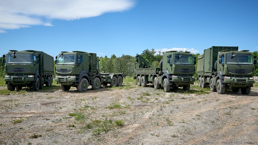 Mack Truck Greensboro Mack Defense division completes Canada military ...