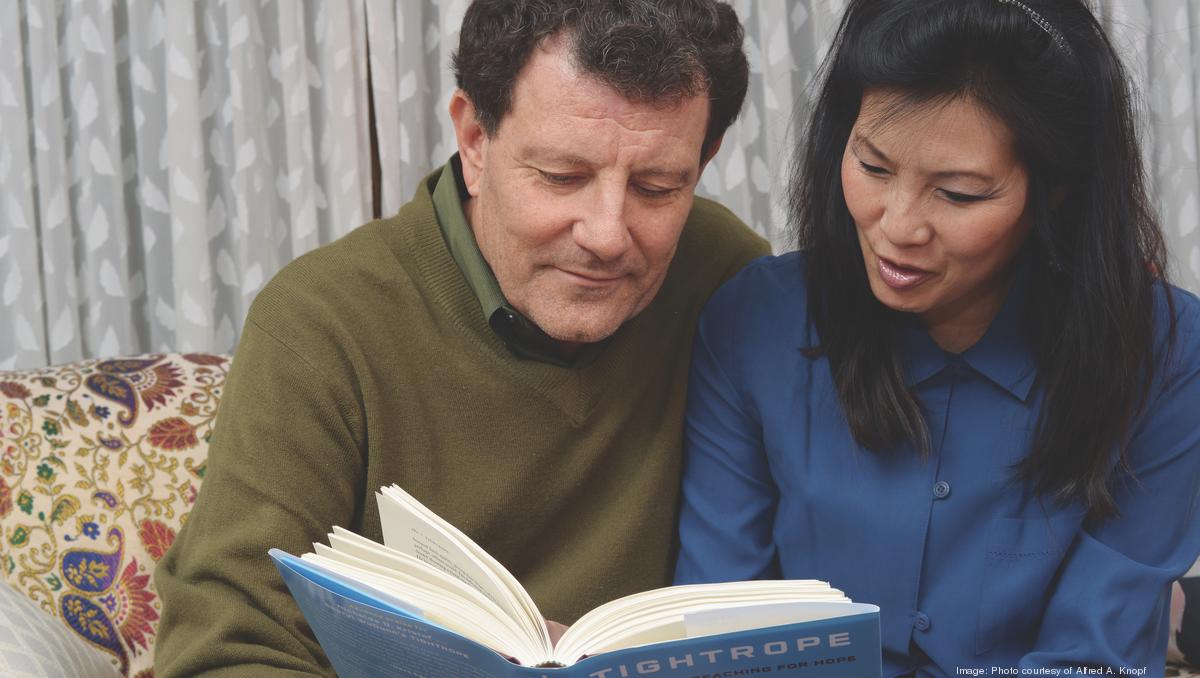 New York Times writer Nicholas Kristof and Sheryl WuDunn explored ...